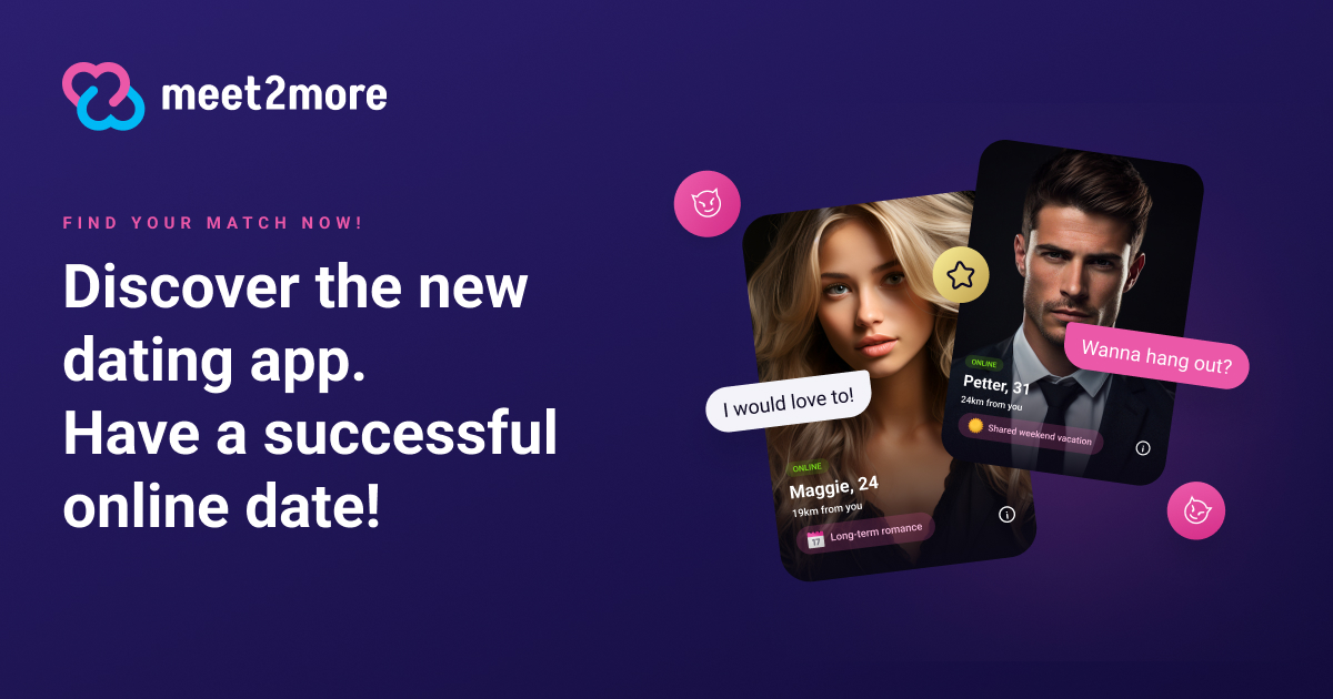 meet2more: Best Dating App for Online Love & Chat